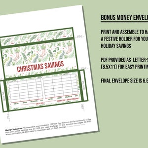 Christmas Savings Tracker, Save Money for the Holidays With Christmas ...