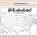USA Adventures Map, United States Map, States Weve Visited, My ...