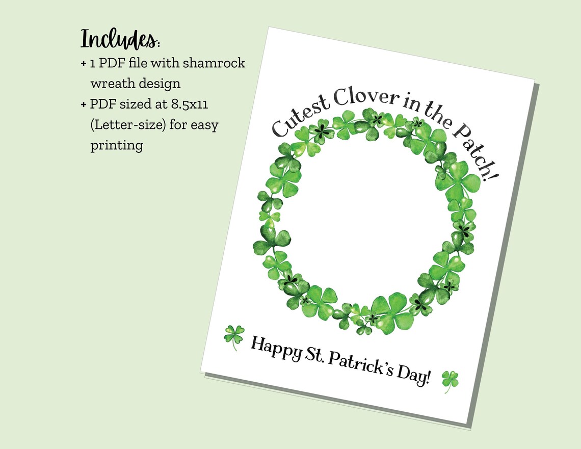 St. Patricks Day Handprint Art Activity for Kids, Shamrock Handprint ...