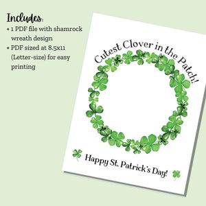 St. Patricks Day Handprint Art Activity for Kids, Shamrock Handprint ...
