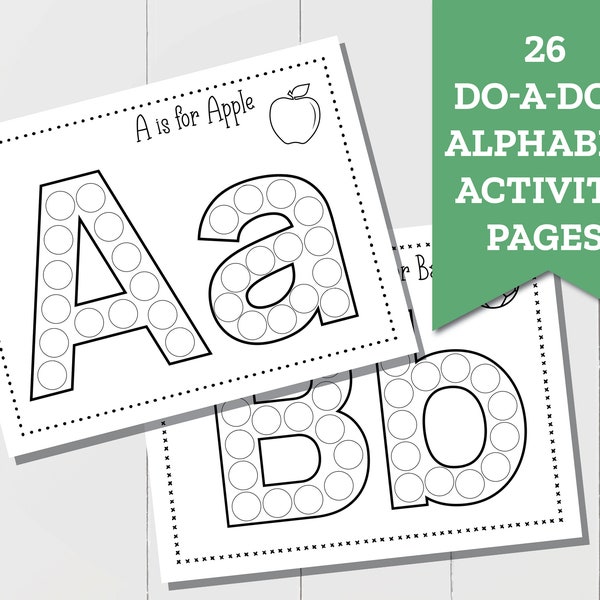 Alphabet Toddler - Etsy