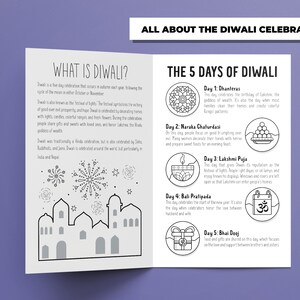All About Diwali Printable Book, Perfect Diwali Activity for Kids ...