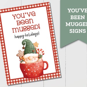You've Been Mugged Game Printable You've Been Mugged - Etsy