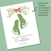 Mistletoes Handprint Art, Printable Christmas Handprint Activity for ...