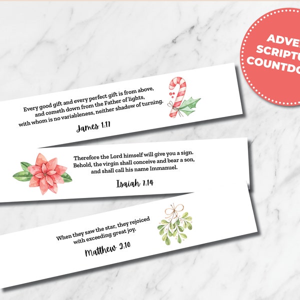 Christian Advent Calendar - Etsy