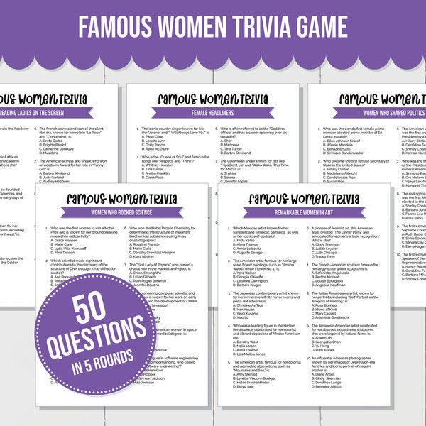 Womens History Month - Etsy