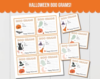 Halloween Ghost Candy Gram School Daycare Fundraiser PTA PTO Nonprofit ...