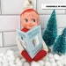 Mini Book for Elf, Easy Elf Activity, How to Build a Snowman Book ...