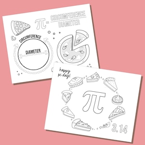 Pi Day Coloring Pages, Happy Pi Day Kids Activities, Pi Day Printable ...
