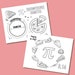 Pi Day Coloring Pages, Happy Pi Day Kids Activities, Pi Day Printable ...