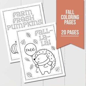Fall Coloring Pages, Autumn Coloring Page, Fall Coloring Sheets, Fall ...