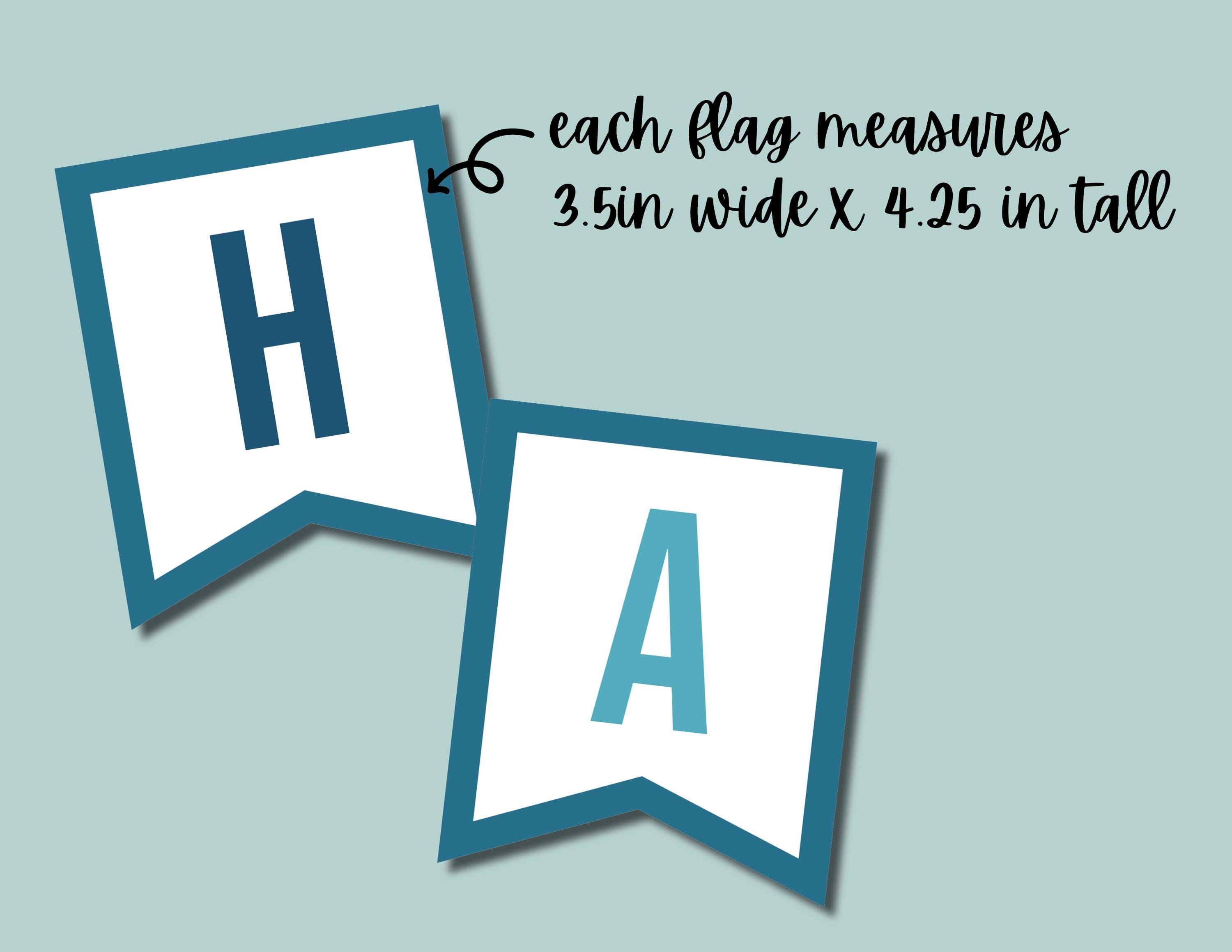 Happy Fathers Day Banner, Printable Bunting for Home Father's Day Decor ...