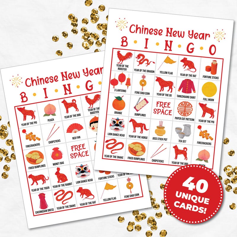 Asian New Year Party Favors - Etsy UK