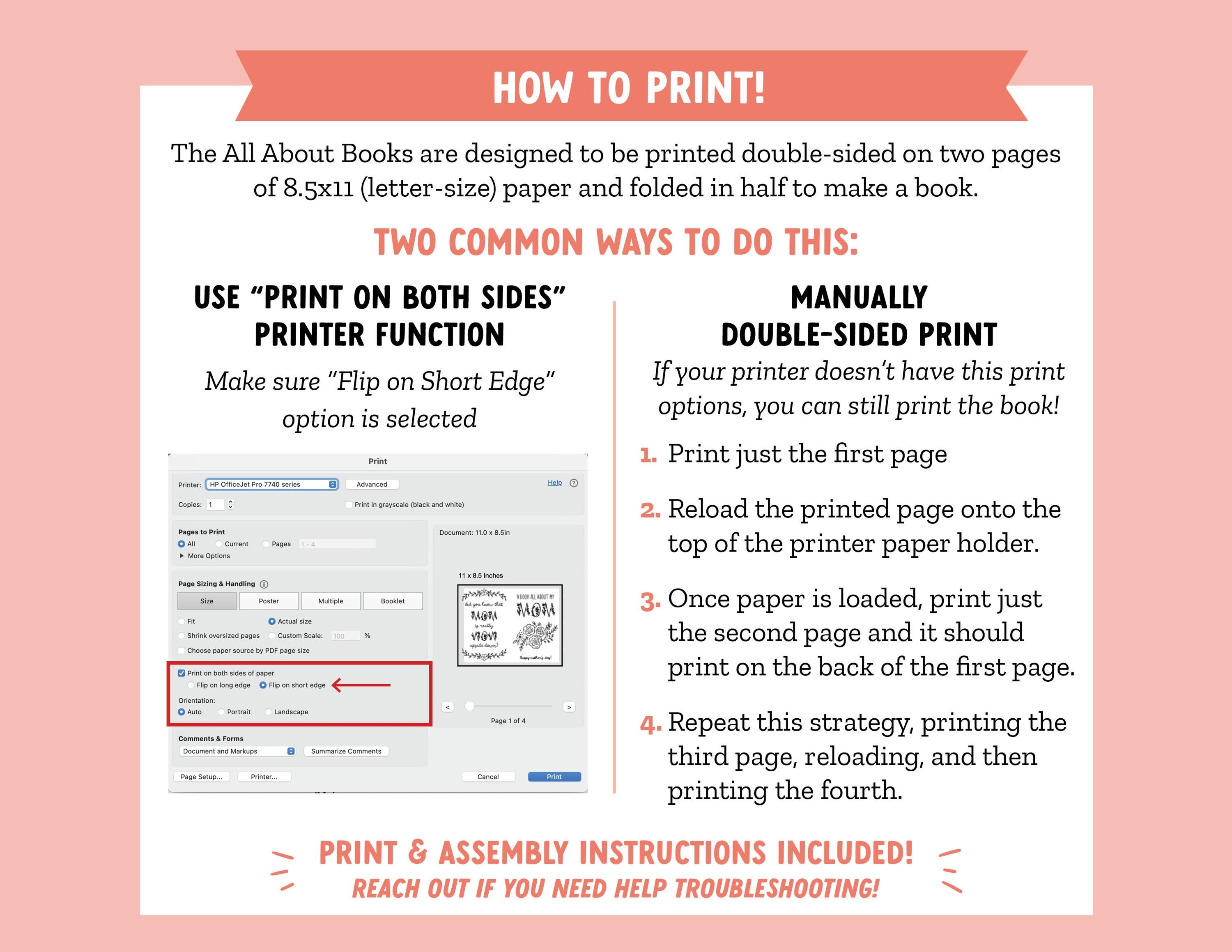 All About Mimi Printable Book for Grandparents Day, DIY Grandparents ...