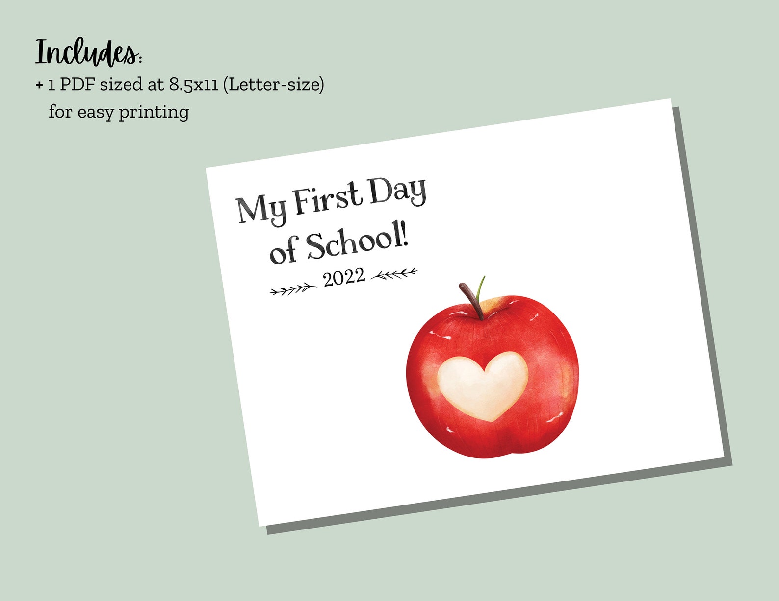 Back to School Handprint Art Printable Handprint Activity for - Etsy