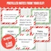Printable Notes for Your Elf This Holiday Season, Printable Elf ...