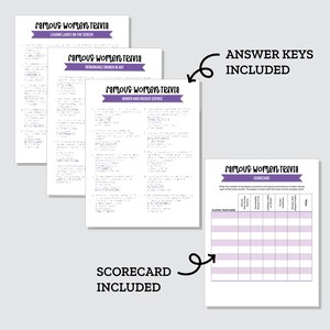 International Women's Day Trivia Game, Womens History Month Trivia ...