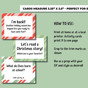 Printable Notes for Your Elf This Holiday Season, Printable Elf ...