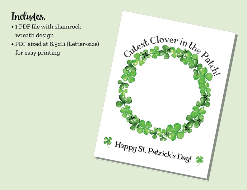 St. Patricks Day Handprint Art Activity for Kids Shamrock - Etsy