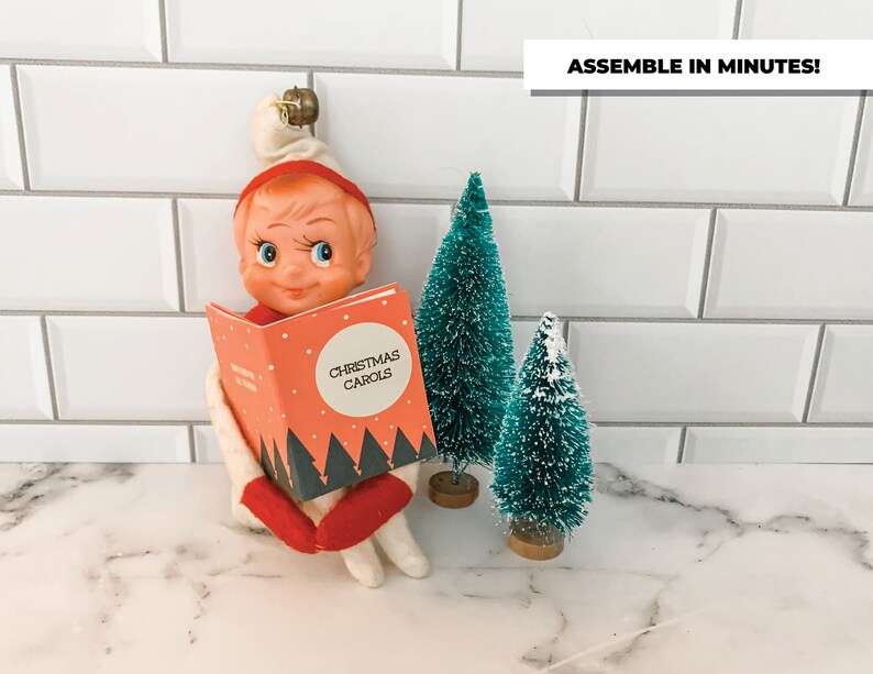Mini Caroling Book Perfect for Your Holiday Elf Antics Easy - Etsy