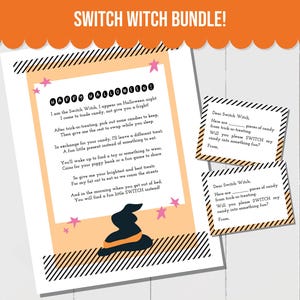 Switch Witch Printable Letter, Letter From the Switch Witch, Kids ...
