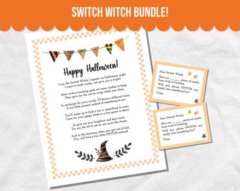 Switch Witch Printable Letter, Letter From the Switch Witch, Kids ...