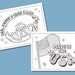 4th of July Coloring Pages Featuring a Retro, Groovy Design - Perfect ...