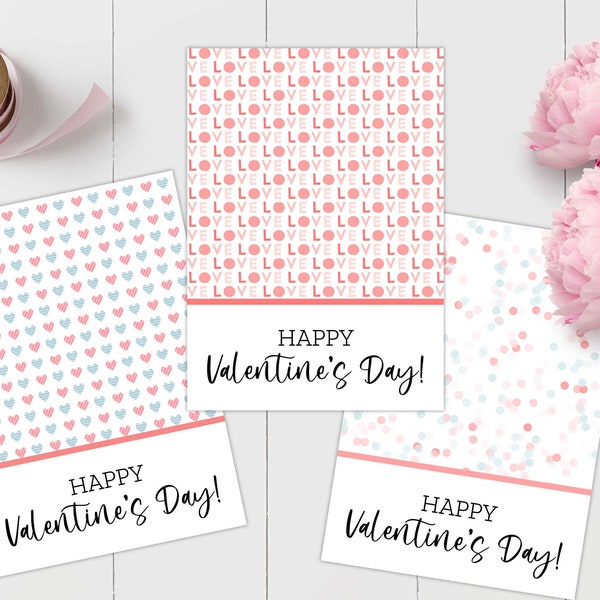 Mini Valentine Cards - Etsy