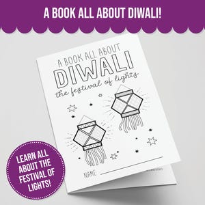 All About Diwali Printable Book, Perfect Diwali Activity for Kids ...