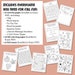Fall Printable Activity Bundle Including Coloring Pages, Word Search ...