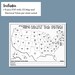 Electoral Map for Election Results Printable Coloring Page - Etsy