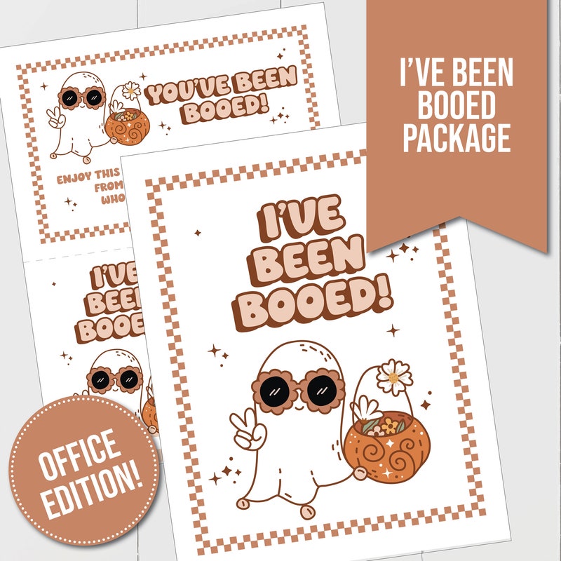 You've Been Booed Office - Etsy