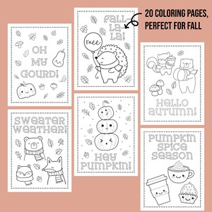 Fall Coloring Pages, Autumn Coloring Page, Fall Coloring Sheets, Fall ...