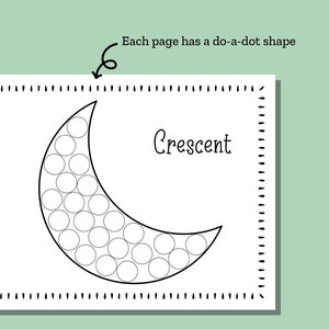Shapes Do-a-dot Activity Pages, Perfect for Toddler Activity, Dot ...