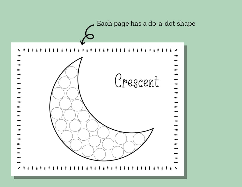 Shapes Do-a-dot Activity Pages Perfect for Toddler Activity - Etsy