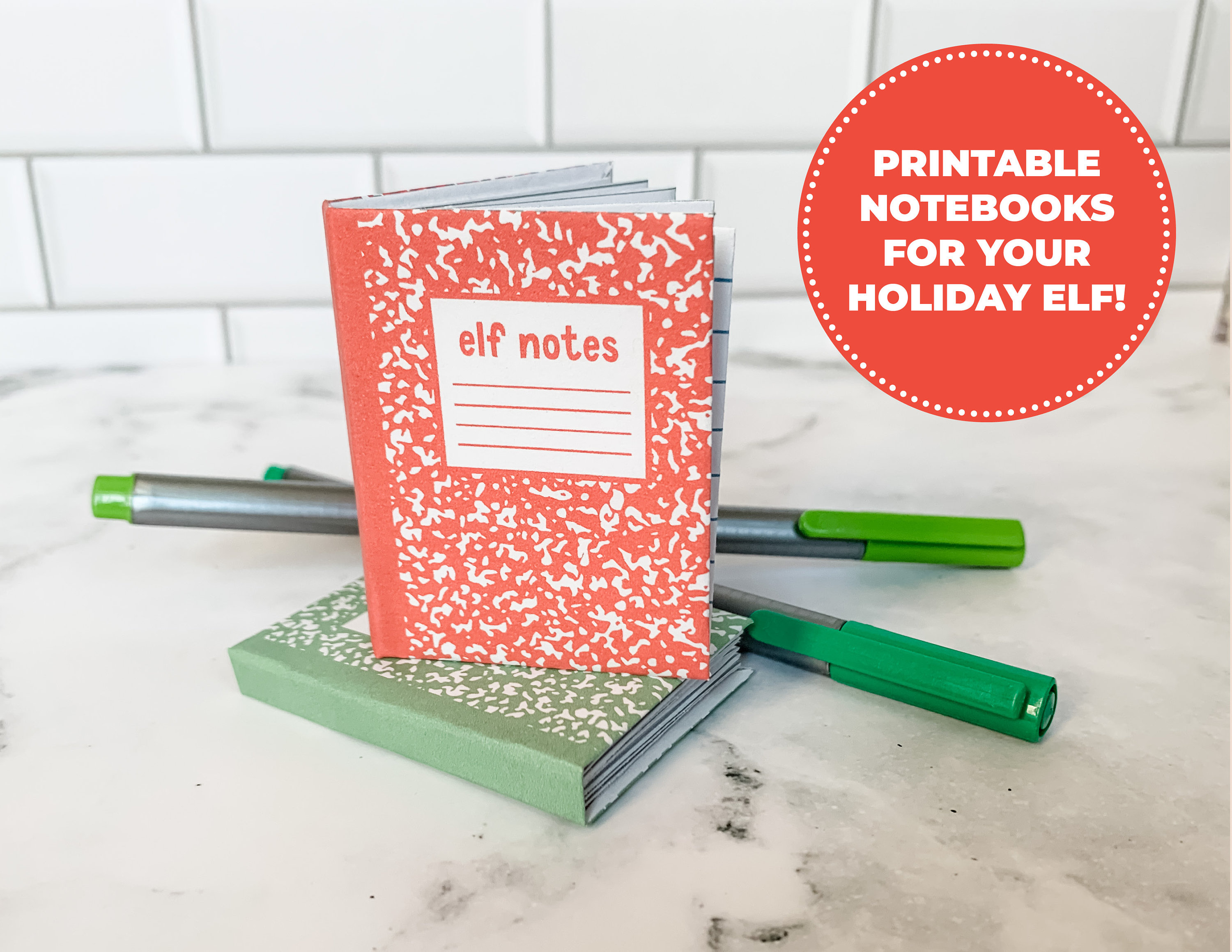 Elf Printable Mini Books