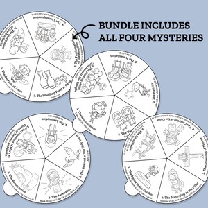 Learning the Rosary Printable Bundle With Joyful Mysteries, Sorrowful ...