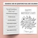 All About Grandma Printable Book for Mother's Day, Perfect Mother's Day ...