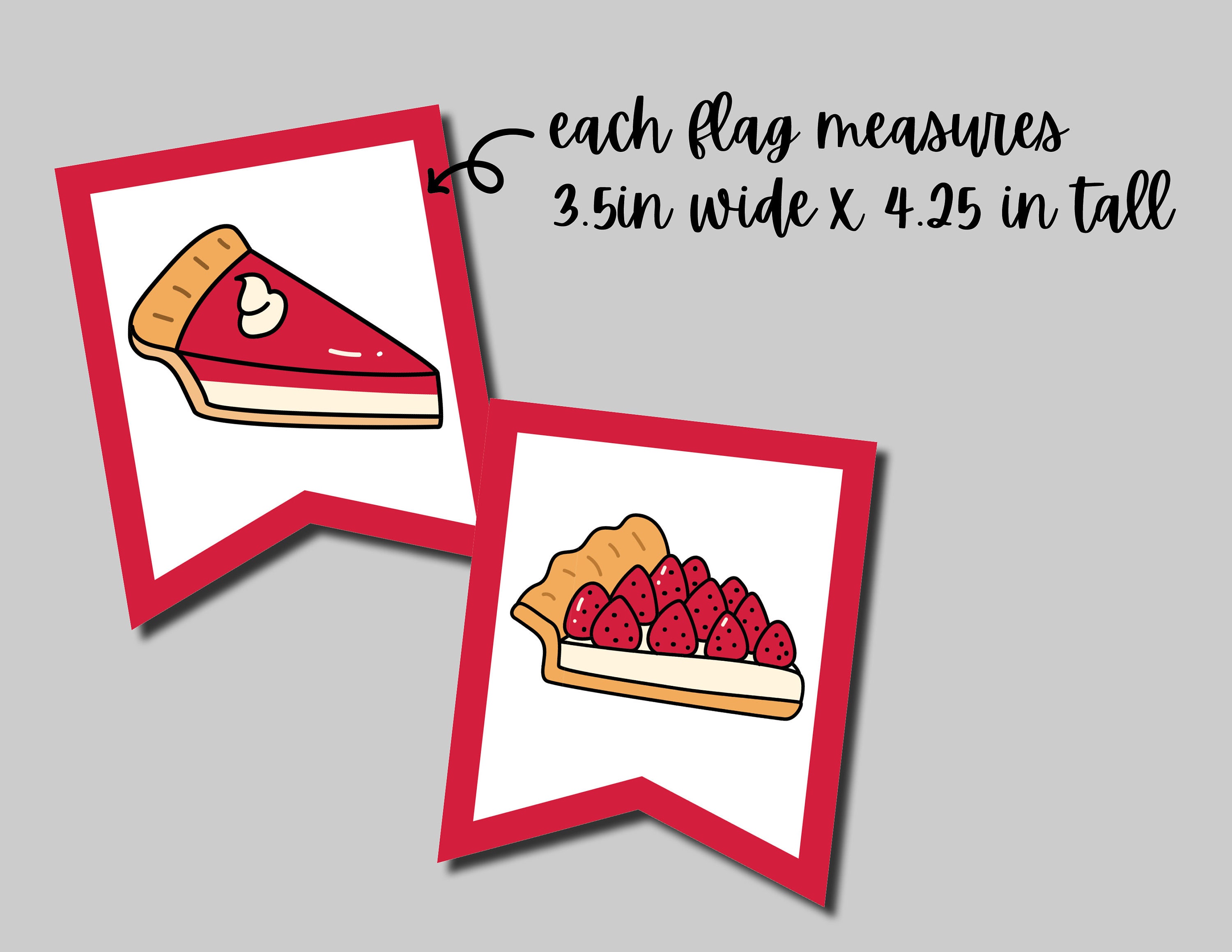 Happy Pi Day Banner, Printable Bunting for Pi Day Decor, Printable Pi ...