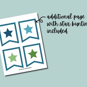 Happy Fathers Day Banner, Printable Bunting for Home Father's Day Decor ...