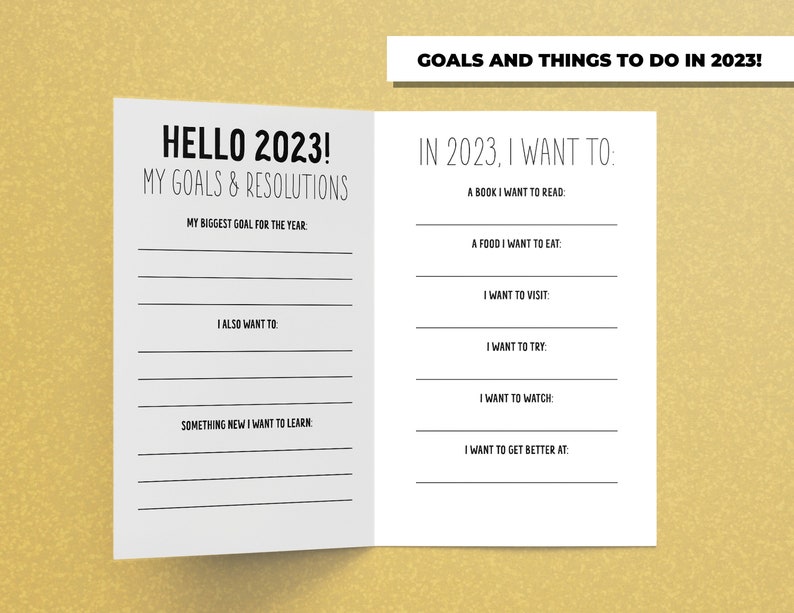 Kids Year in Review Activity Printable Time Capsule for Kids - Etsy