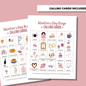 Valentine's Day BINGO Game, Printable Game for Classroom Activity, Love ...