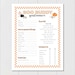 Halloween Boo Buddy Questionnaire, Fall Gift Exchange Survey and ...