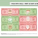 Christmas Play Money for Stocking Stuffers or Dramatic Play, Christmas ...