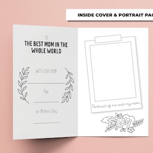 All About Mom Printable Book for Mother's Day, Perfect Mother's Day ...