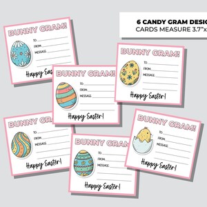 Bunny Gram Fundraiser Flyer PTO Easter Candy Gram Fall School ...