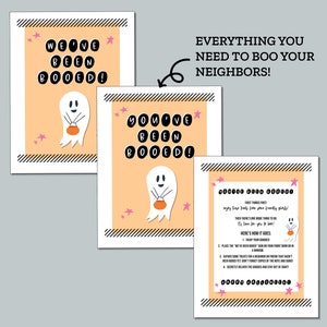You've Been Booed Printable for Instant Download, You've Been Booed Kit ...