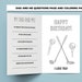 All About Dad Printable Book Dad Birthday Gift From Kids - Etsy