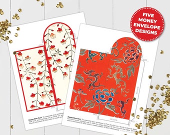 Chinese Lucky Red Envelopes - Etsy