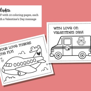 Construction Truck Coloring Pages for Valentines Day, Valentine's Day ...